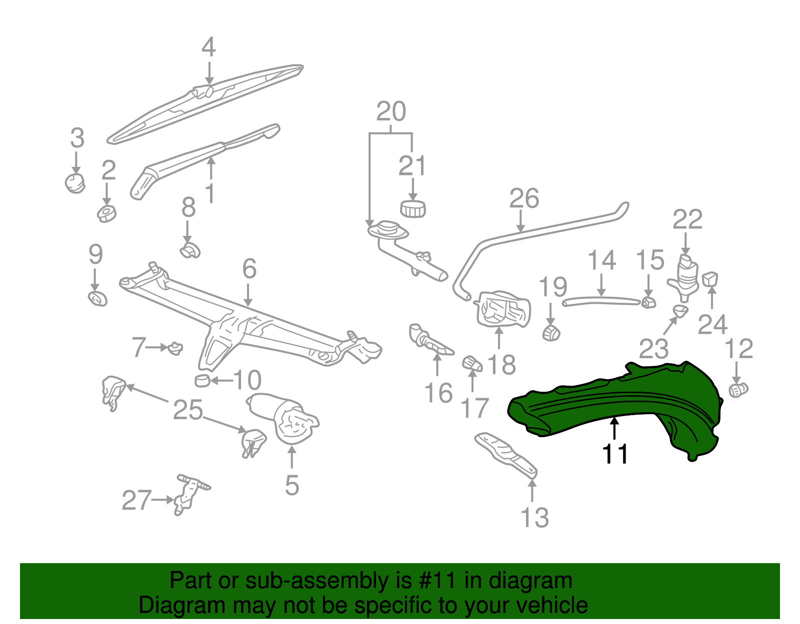 1997-2005 Porsche Washer Reservoir 996-528-701-04 | OEM Parts Online