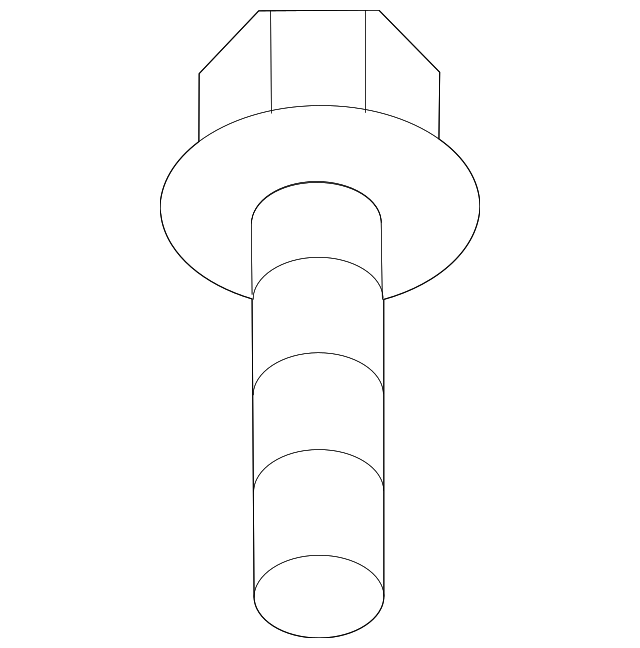 2007-2024 Mopar Front Reinforced Bolt 06104370AA | Mopar Parts Canada