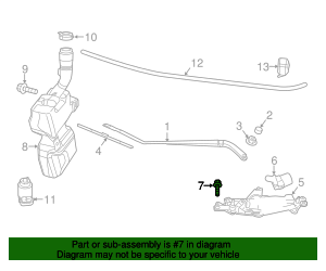 2007-2024 Mopar Front Reinforced Bolt 06104370AA | Mopar Parts Canada
