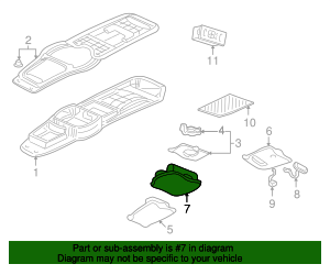 2001-2007 GM Compartment 88952754 | GMPartsDirect.com