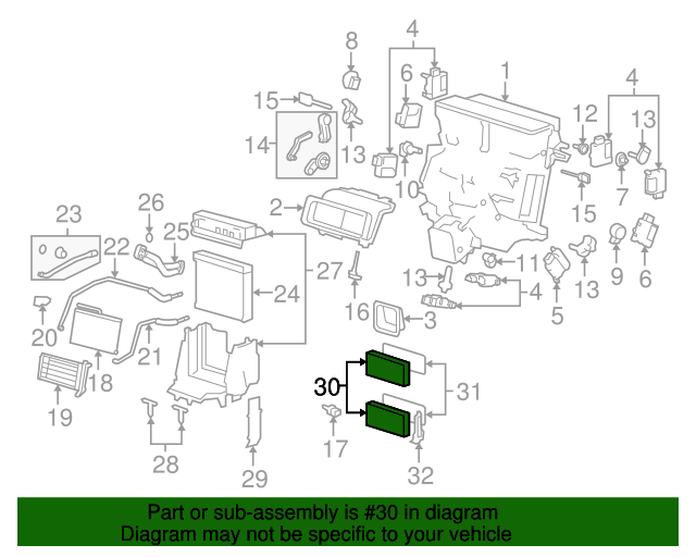 2005-2015 Audi Filter 4F0-898-438-C | Audi USA Parts