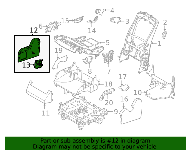 71801-08040-C0 - Outer Cover 2021-2024 Toyota Sienna | Ourisman Toyota ...