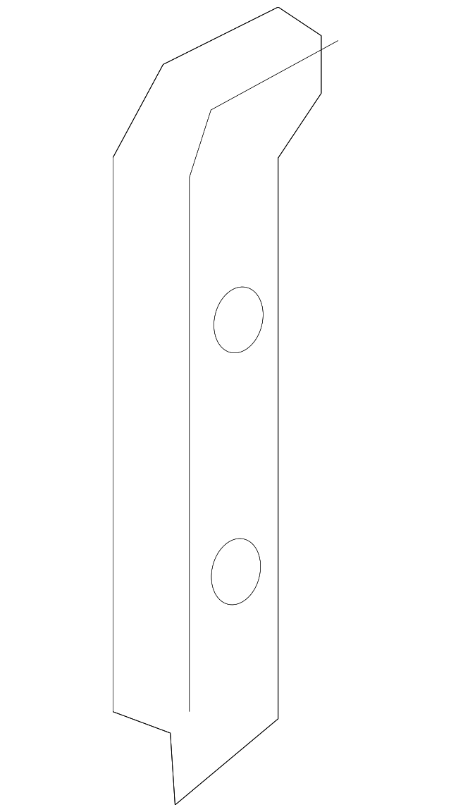 2015-2024 Lexus Outer Rail Reinforced Plate 53741-24010 | OEM Parts Online