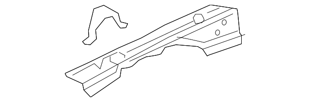 2015-2021 Lexus Upper Rail 53706-24010 | OEM Parts Online