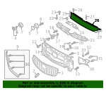 2018-2021 Mazda 6 Upper Panel GSH7-50-7E1-PR | RealMazdaParts.com
