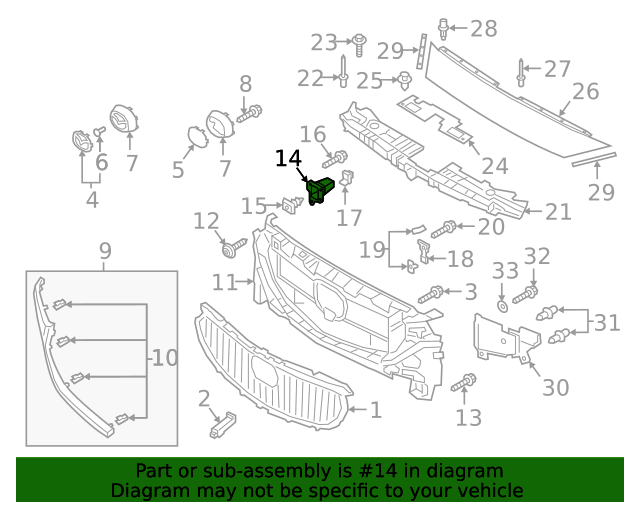 2018-2021 Mazda 6 Inner Bracket GSH7-50-152 | RealMazdaParts.com