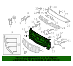 GSH7-50-712B - Inner Support - 2018-2021 Mazda 6 | Mazda Swag