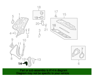 24560-3C100 - Chain Tensioner 2006-2014 Hyundai | AutoNationParts.com