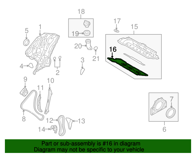 Genuine Valve Cover Gasket for 2009-2012 Hyundai | Part# 22441-3C710 ...