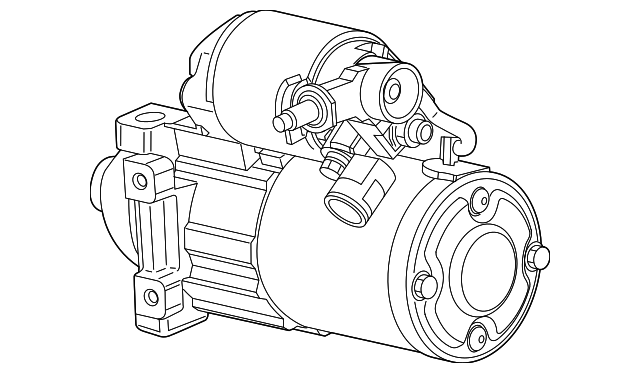 (Replaces 12724245) Starter 12740952 GM | GMPartsDirect.com