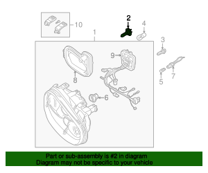 N-103-201-02 - Low Beam Bulb 1998-2022 Volkswagen | Volkswagen Parts ...