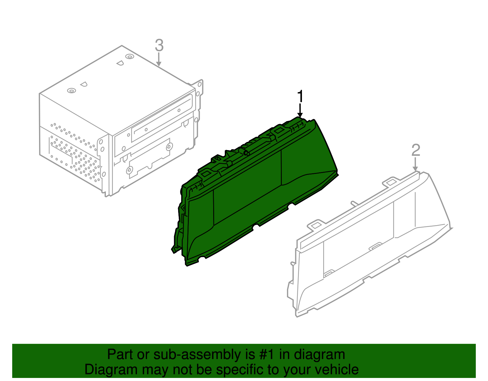 65-50-9-266-384 - Display System - 2011-2016 BMW | BMW Parts Exchange