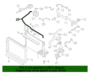 981376 - Overflow Hose - 1984-2009 Volvo | My Swedish Parts