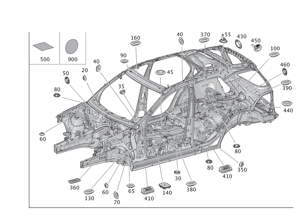 204-692-00-28 - Mount 2012-2019 Mercedes-Benz | Mercedes-Benz USA Parts