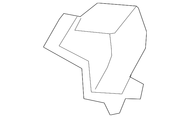 51777353267 - 2014-2020 BMW i8 Rocker Molding Duct (51-77-7-353-267 ...