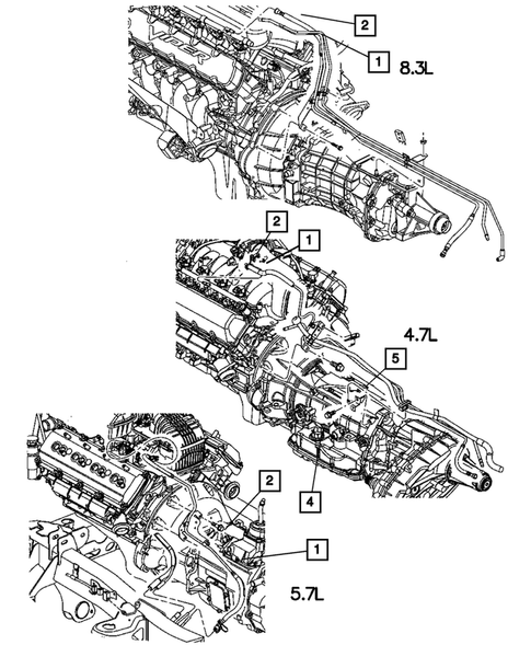 Fuel Lines for 2004 Dodge Ram 1500 | Mopar eStore
