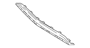 213-885-04-05 - Bumper Trim 2021-2023 Mercedes-Benz E 53 AMG ...