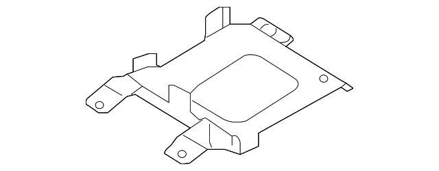 Hyundai - 96320-2B830 - Amplifier Bracket - 2010-2012 Hyundai Santa Fe ...