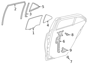 2019-2022 Toyota Corolla Division Bar 67408-12370 | OEM Parts Online