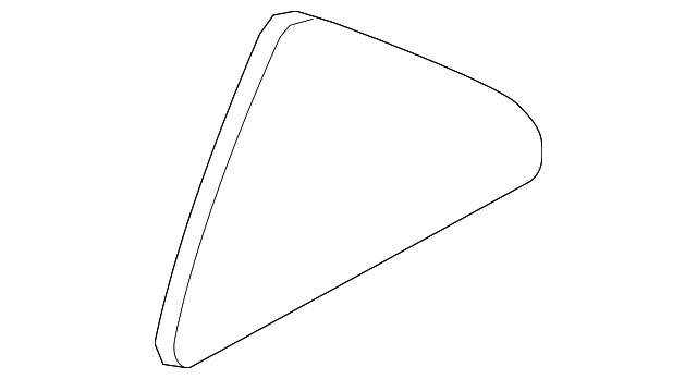 2019-2024 Toyota Vent Window Assembly 68124-12A20 | Toyota Parts Center