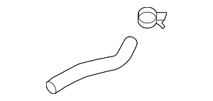 2016-2024 Mazda By-Pass Hose PY8W-15-260B | RealMazdaParts.com