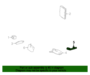 89997-0E050 - Keyless Entry Antenna - 2014-2021 Toyota | OEM Genuine Parts