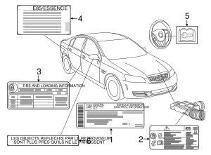 92246964 GM Vehicle Emission Control Information Label | GM Parts Store