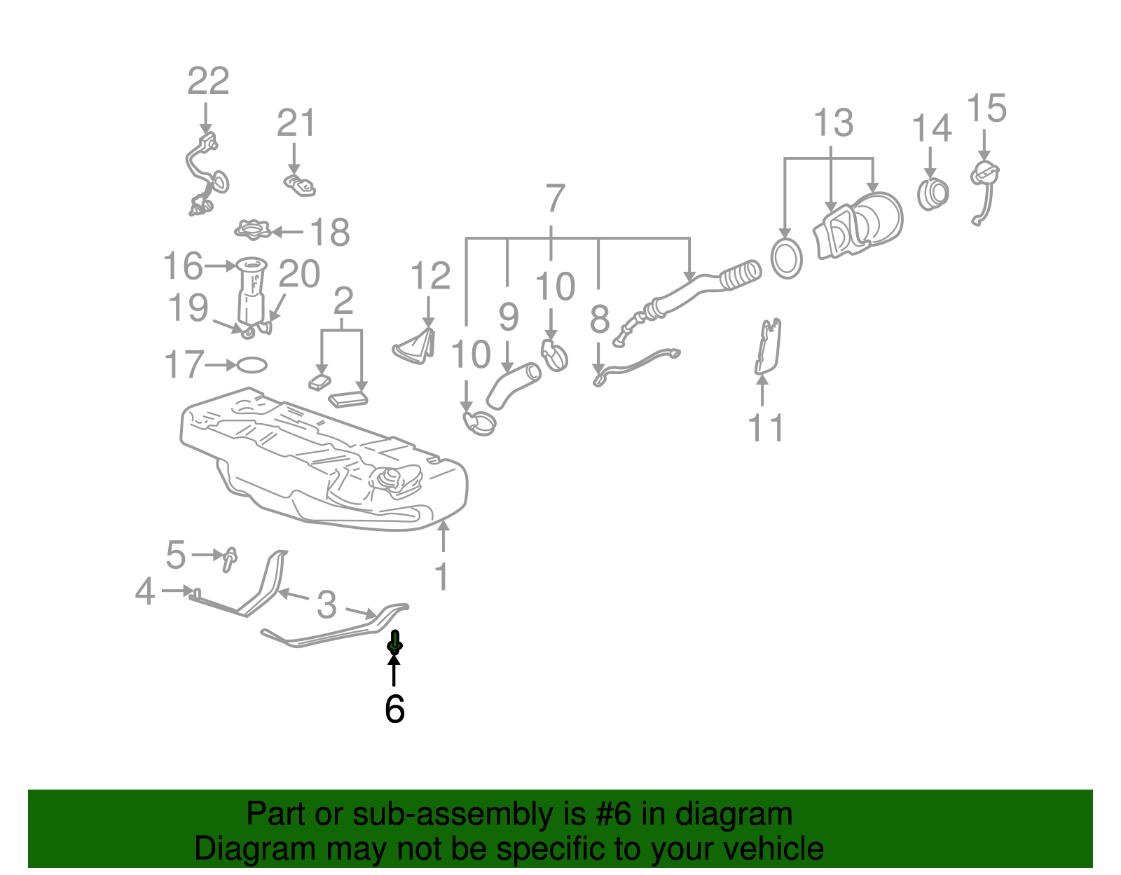 1998-2011 GM Steering Knuckle Bolt 11517720 | Chevy Parts Pros
