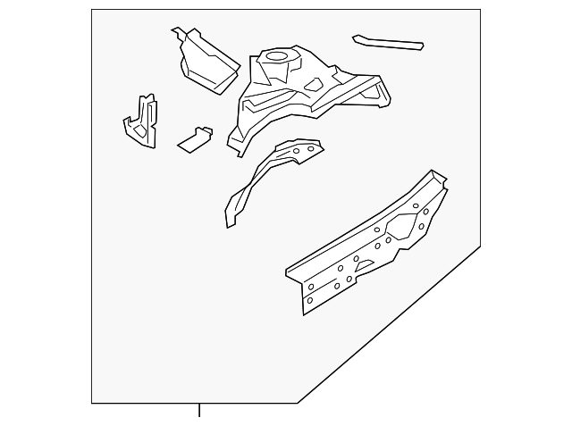 2017-2024 Audi Apron Assembly 8W0-805-140-TA | Retail Performance Auto ...