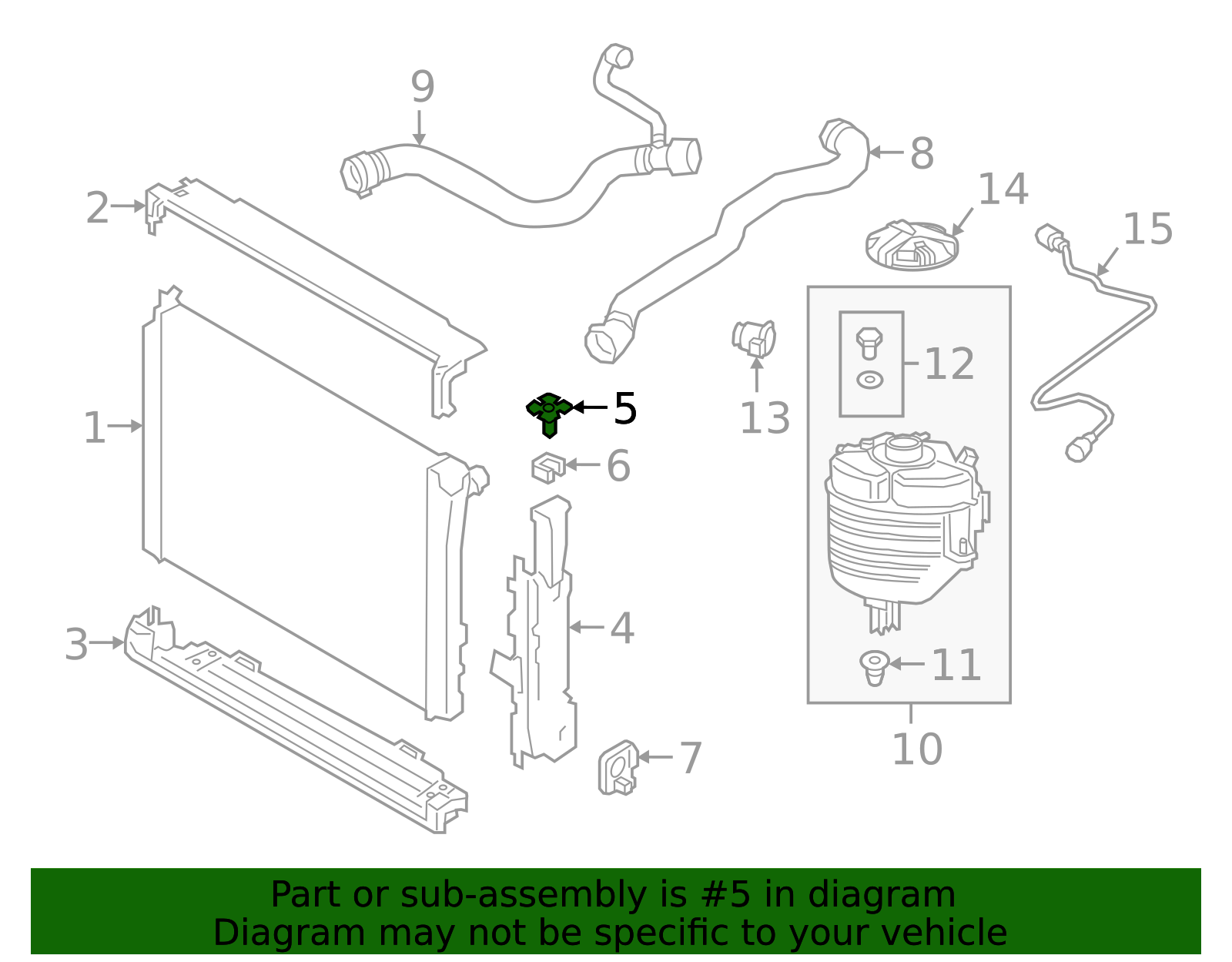 2016-2025 BMW Side Cover Clip 17-11-8-482-944 | Import Parts Direct