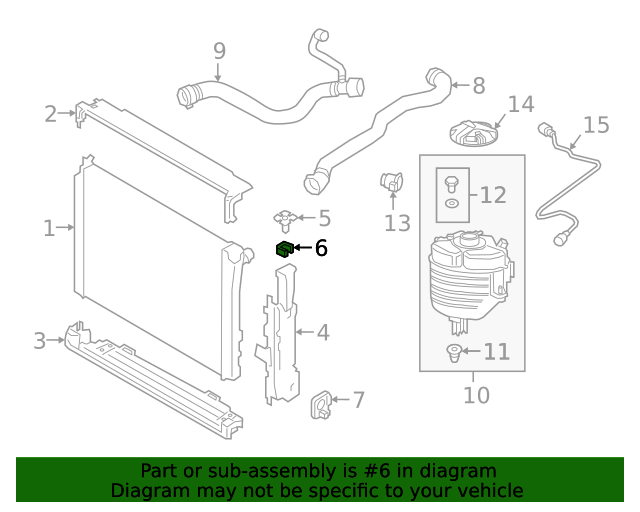 Genuine BMW 17-11-8-666-828 | Side Cover Upper Insulator | FREE ...