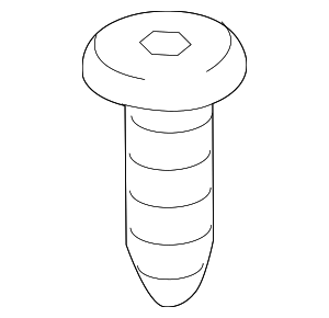 000-990-49-08 - Seat Belt Assembly Upper Bolt 2018-2020 Mercedes-Benz ...