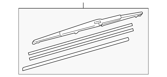 2010-2015 Lexus Wiper Blade 85242-0E040 | OEM Parts Online