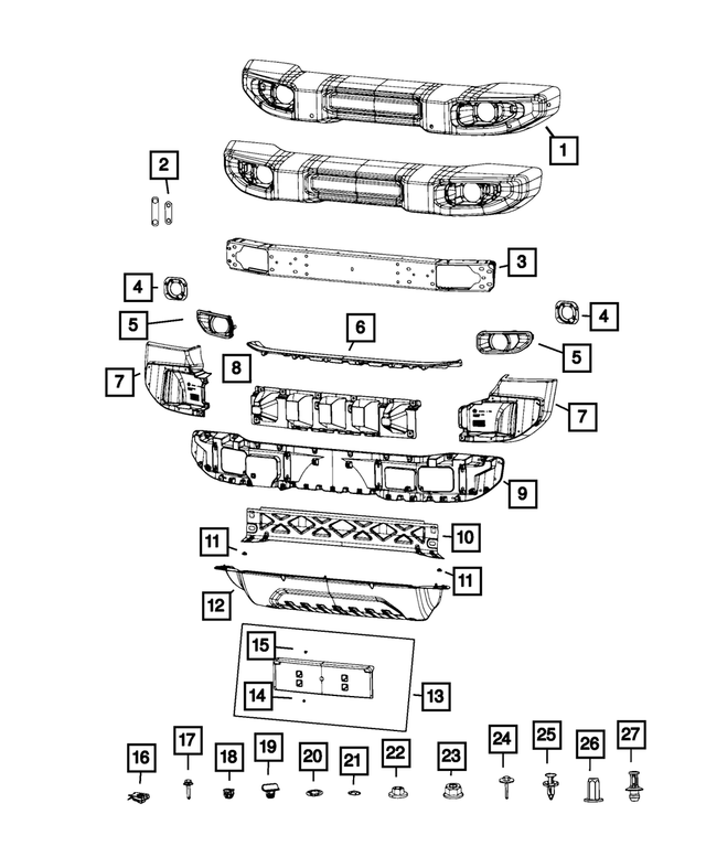 2012-2021 Jeep Push Pin 6510734AA | My Mopar Parts