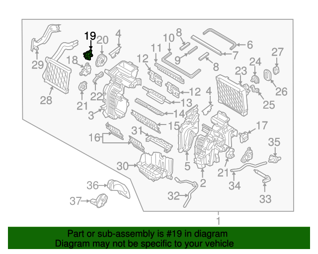 97154-F2000 - Door Actuator 2017-2023 Hyundai | AutoNationParts.com