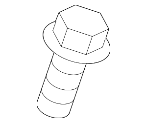 2016-2021 GM M6x1x19 Multi-Purpose Bolt 11519382 | TascaParts.com