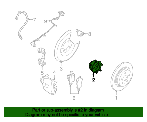 2004-2013 Volvo | Hub & Bearing | 31340686 | My Swedish Parts