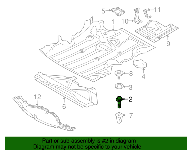 7119905525 - 2000-2023 BMW Strut Bolt (07-11-9-905-525) | BMW of South ...