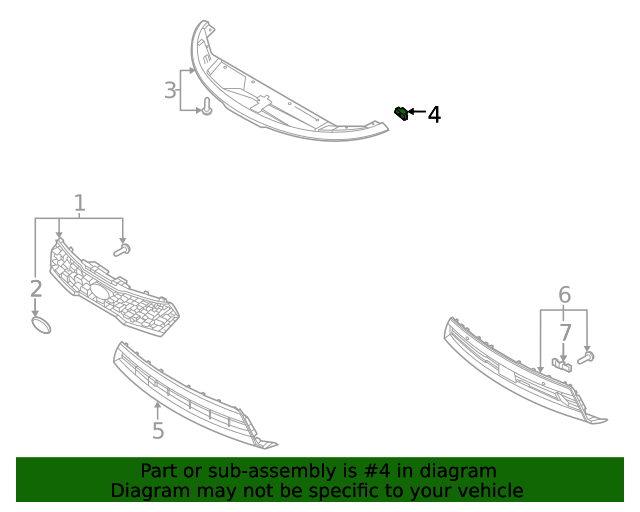 2021-2023 Kia Sorento Bracket 86525-R5000 | TascaParts.com