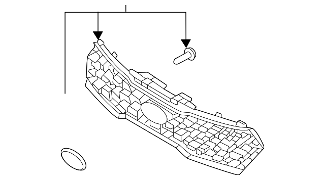 86350-R5000 - Upper Grille 2021 Kia Sorento | Kia.Parts Store