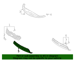 2021 Kia Sorento Lower Grille 86530-R5000 | TascaParts.com