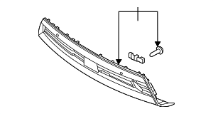 86530-R5020 - Lower Grille 2021-2022 Kia Sorento | Kia.Parts Store
