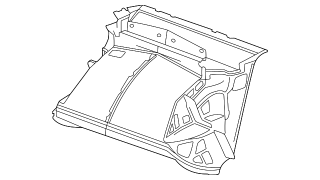 2021-2023 GM Radiator Air Front Lower Baffle 84951669 | GMPartsDirect.com