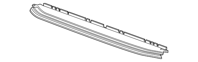 84252887 - Lower Radiator Air Baffle 2021-2024 GM | AutoNationParts.com