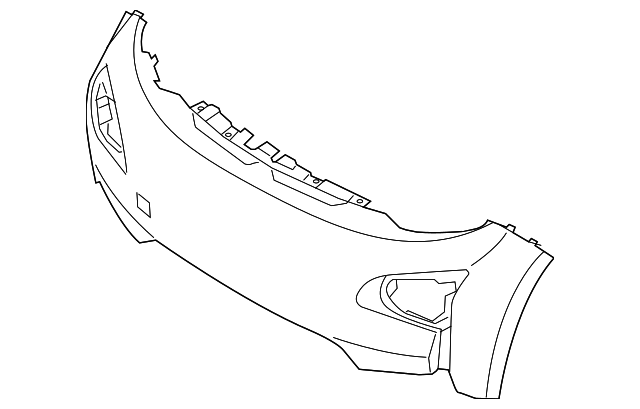 51117385782 - 2014-2017 BMW i3 Bumper Cover (51-11-7-385-782) | BMW of ...