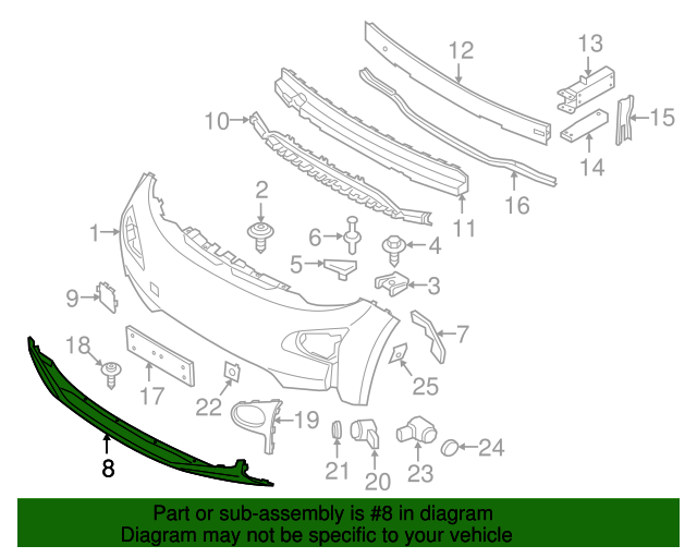 51117296817 - 2014-2017 BMW i3 Lower Cover (51-11-7-296-817) | BMW of ...
