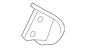 2018-2024 GMC Terrain Front Driver Side Fender Front Bracket 23197103 ...