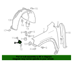 2018-2024 GMC Terrain Front Driver Side Fender Front Bracket 23197103 ...