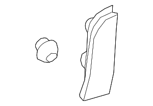 447-750-01-00-9999 - Fuel Door 2016-2023 Mercedes-Benz Metris ...