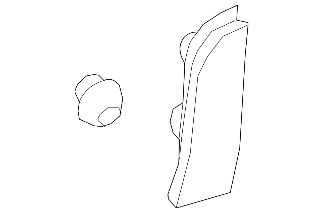 447-750-01-00-9999 - Fuel Door 2016-2023 Mercedes-Benz Metris ...